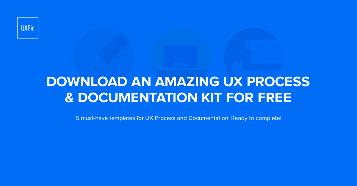 UX Process & Documentation Kit